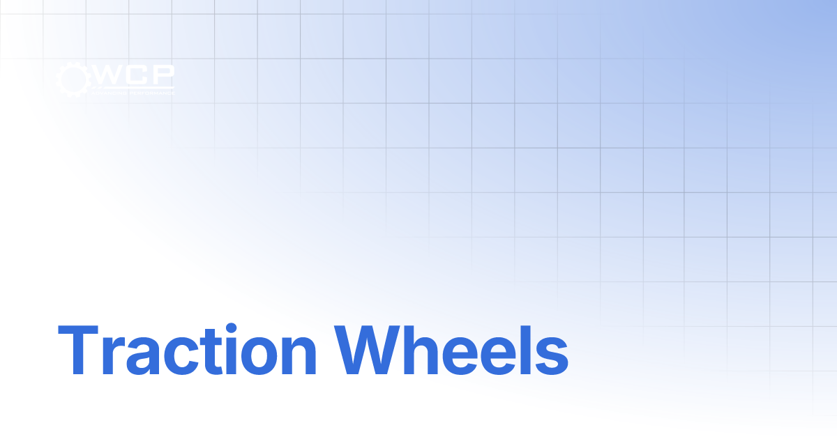 Traction Wheels | FRC Build System